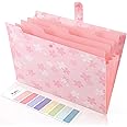 Amazon.com : SKYDUE Expanding File Folder with 5 Pockets, Accordion File Organizer,Portable ...