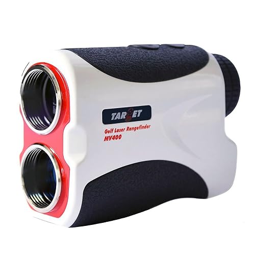 Target Golf Rangefinder, 440yd 6X Distance Measure Laser Handheld ...