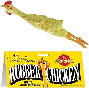 Amazon.com: 20 Inch Rubber Chicken : Toys & Games