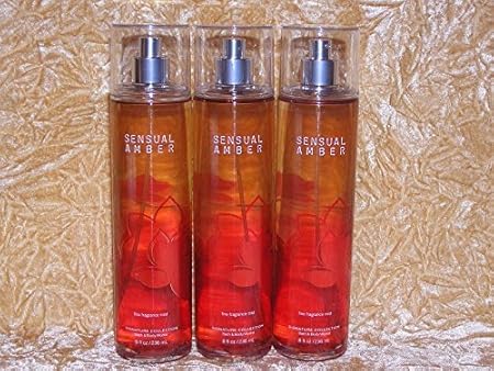 Amazon.com : Bath & Body Works ~ Sensual Amber 8 Oz Body Mist ~ LOT of ...