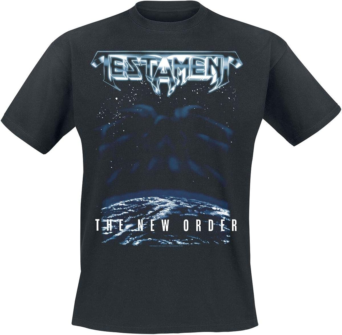 Amazon.com: Testament 'The New Order' (Black) T-Shirt: Clothing