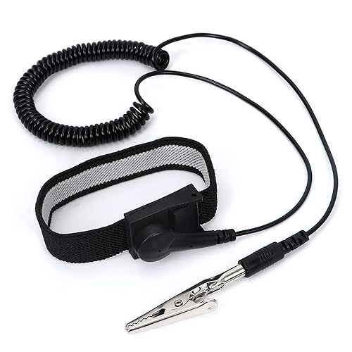 STREBITO Anti Static Wrist Strap, 11" Antistatic Wrist Band Grounding ...