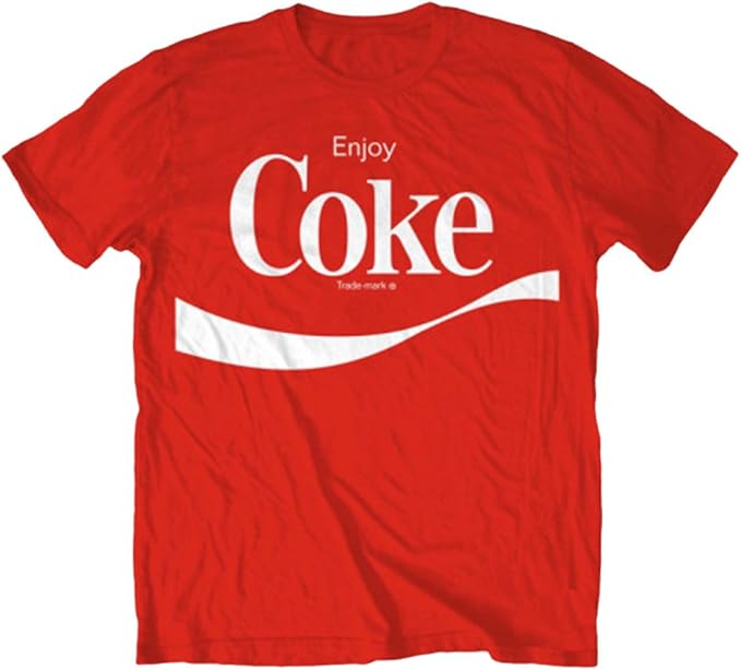 Coca-Cola Men's Enjoy Coke T-Shirt, Red, XXX-Large: Amazon.ca: Clothing ...