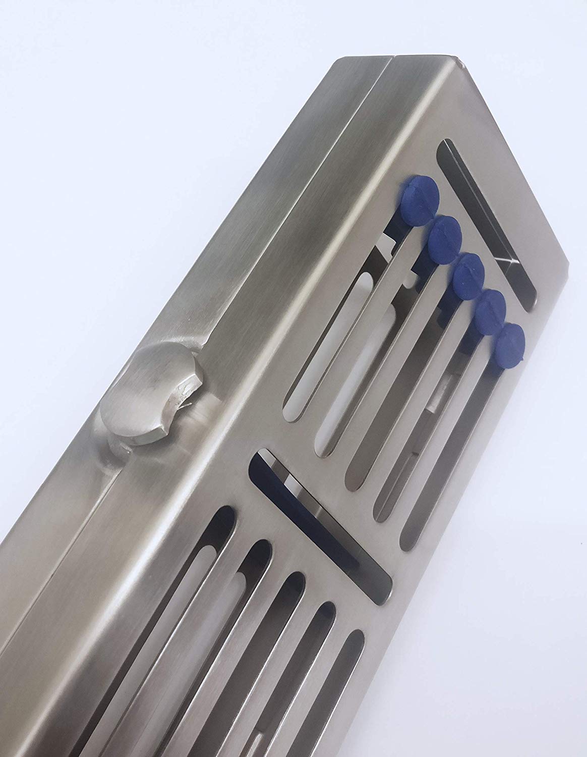 STERILIZATION CASSETTE RACK TRAY HOLD 5 SILICONE FITTED AUTOCLAVE CE ...
