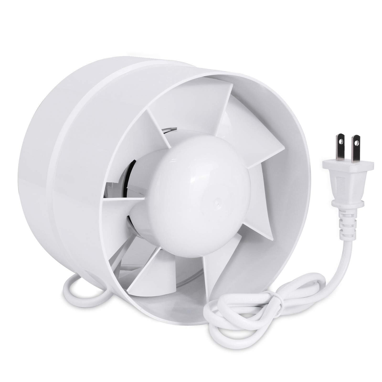 Mua Inline Duct Fan 4 Inch Vent Booster, HVAC Exhaust Intake Fans 76 ...