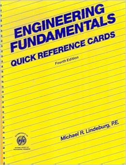 Engineering Fundamentals: Quick Reference Cards: Michael R. Lindeburg: 9780912045344: Amazon.com ...