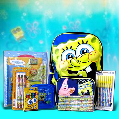Spongebob School Supplies