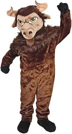 Amazon.com: Bison Mascot Costume: Clothing