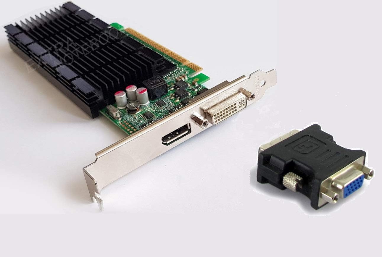 Nvidia tarjeta gráfica GeForce 605 DP s26361-d2422-v605 PCIe DVI ...