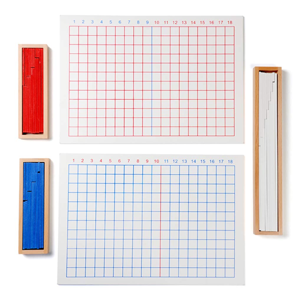 Kghios Montessori Addition and Subtraction Board Montessori Math Toys ...