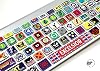 MacBook Keyboard Super Hero Skin/Vinyl Decals in Kuwait | Whizz Laptop ...
