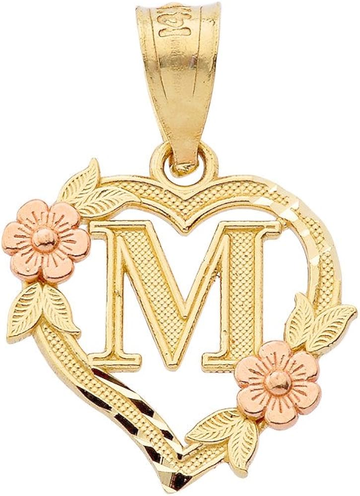 Beautiful M Letter In Heart Images - bmp-power