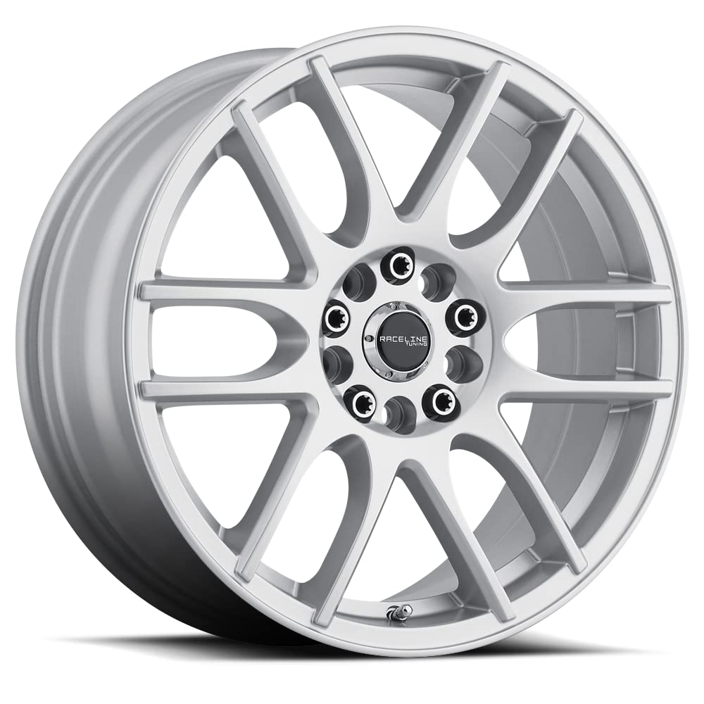 Raceline Wheels 141S Mystique Wheel Silver 16X7"5X108/5X114.3 Bolt ...