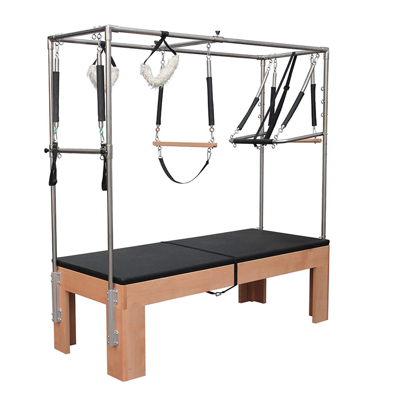 GFDDZ Gym Equipment Pilates,Classic Yoga Wood Pilates Reformer ...