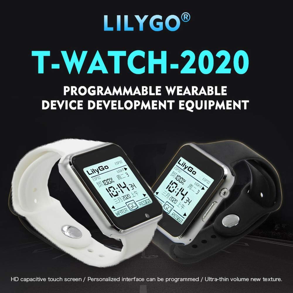 SmartFly info LilyGO T-Watch 2020 ESP32-Based Programmable Watch with ESP-IDF or MicroPython ...