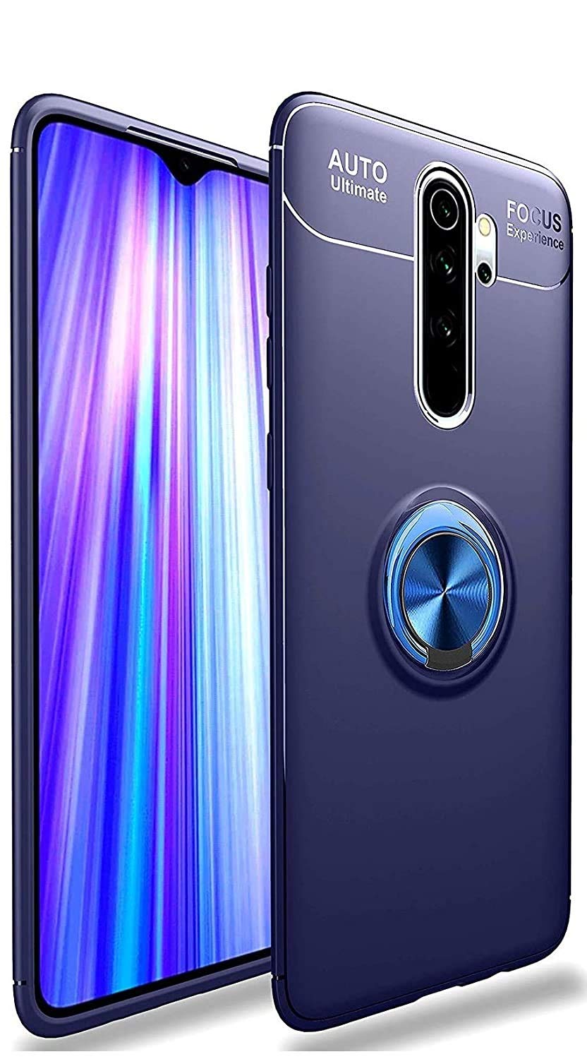 Spazy Case® Xiaomi Redmi Note 8 Pro Sleek Rubberized Case with Chrome ...