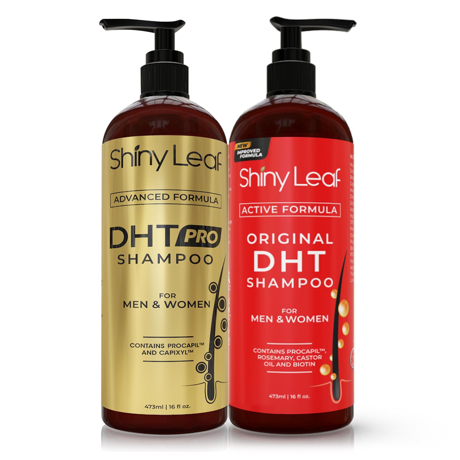 Mua Shiny Leaf DHT Pro Shampoo and DHT Original Shampoo - Anti-Hair Loss Shampoo With Biotin ...