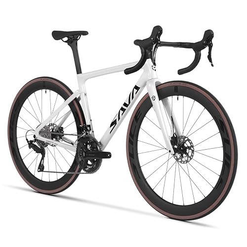 SAVADECK Carbon Road Bike,Lightweight Full Carbon Racing Bicycle with ...