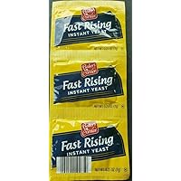 Amazon.com : Fleischmann's Rapid Rise Instant Yeast Fast Acting 0.25 ...