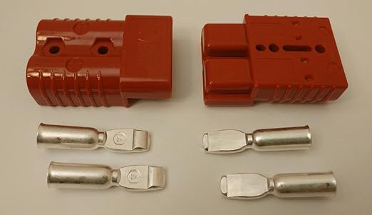 Amazon.com: (2) SMH/Anderson 175 AMP Connector Plugs and Contacts ...