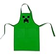 Amazon.com: Minecraft Green Creeper Youth Kitchen Apron | Serving Chef ...