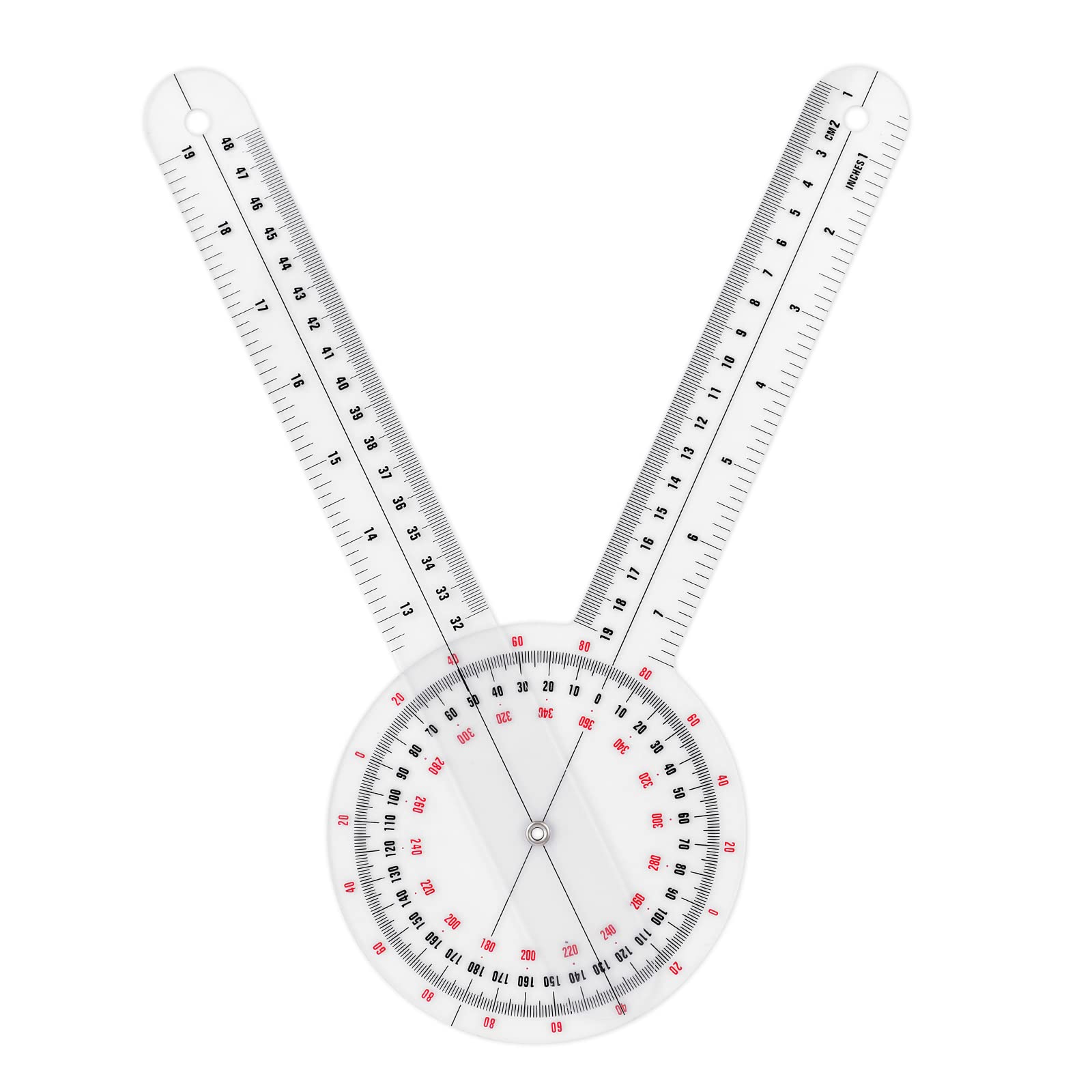 Mua Prasacco 12 Inch Goniometer, 360 Degree Plastic Goniometer ...