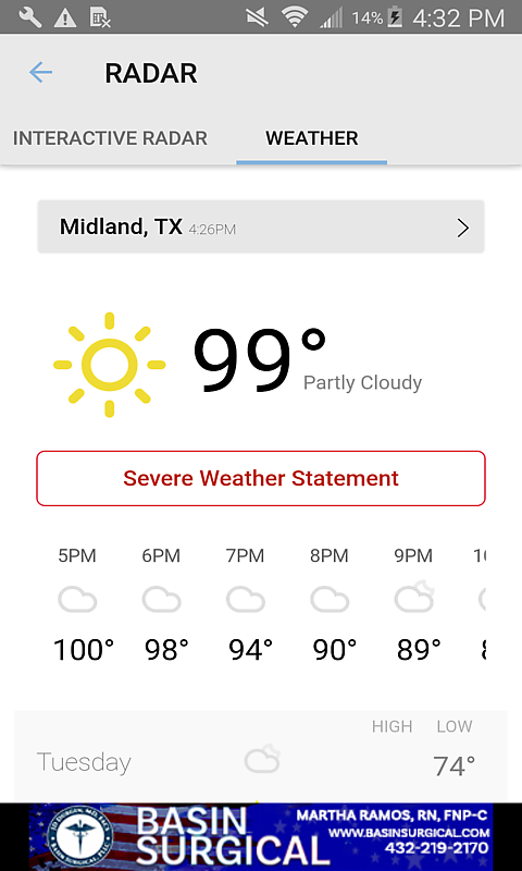 KMID KPEJ Weather - YourBasin:Amazon.com:Appstore for Android