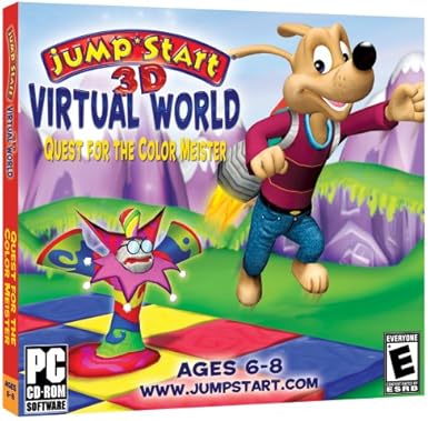 Amazon.com: Jumpstart 3D World - Quest For The Colormeister