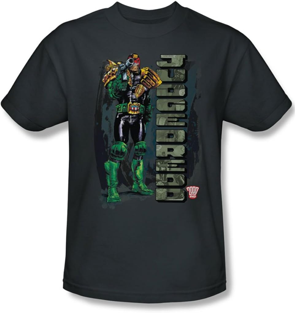 Judge Dredd - Mens Blam T-Shirt: Amazon.co.uk: Clothing