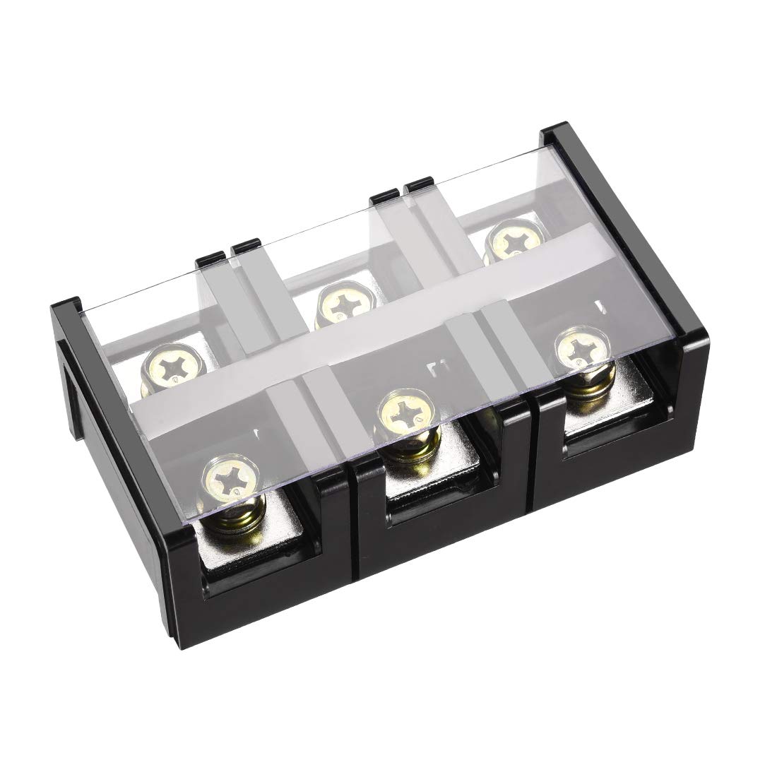 Industrial & Scientific uxcell Barrier Terminal Block 600V 60A 2 ...