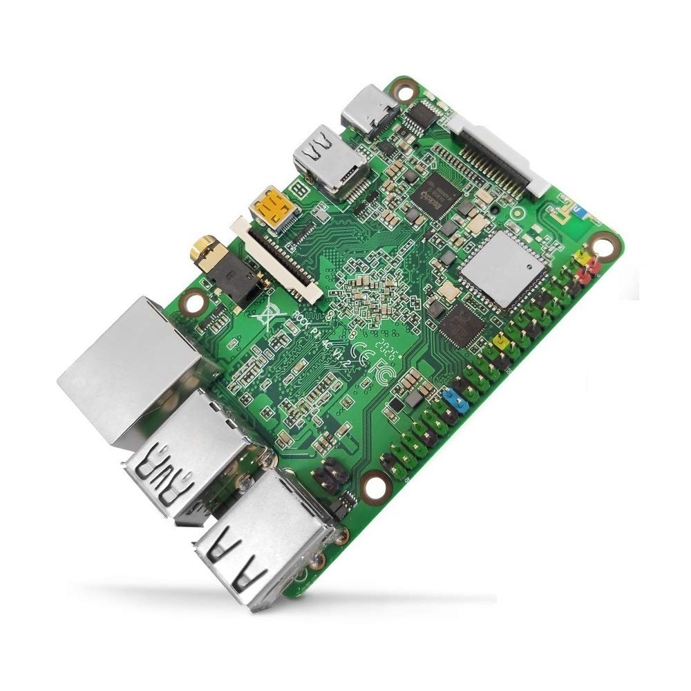 youyeetoo Rock PI 4C Rockchip RK3399 ARM Cortex Six Core Single Board Computer Compatible with ...