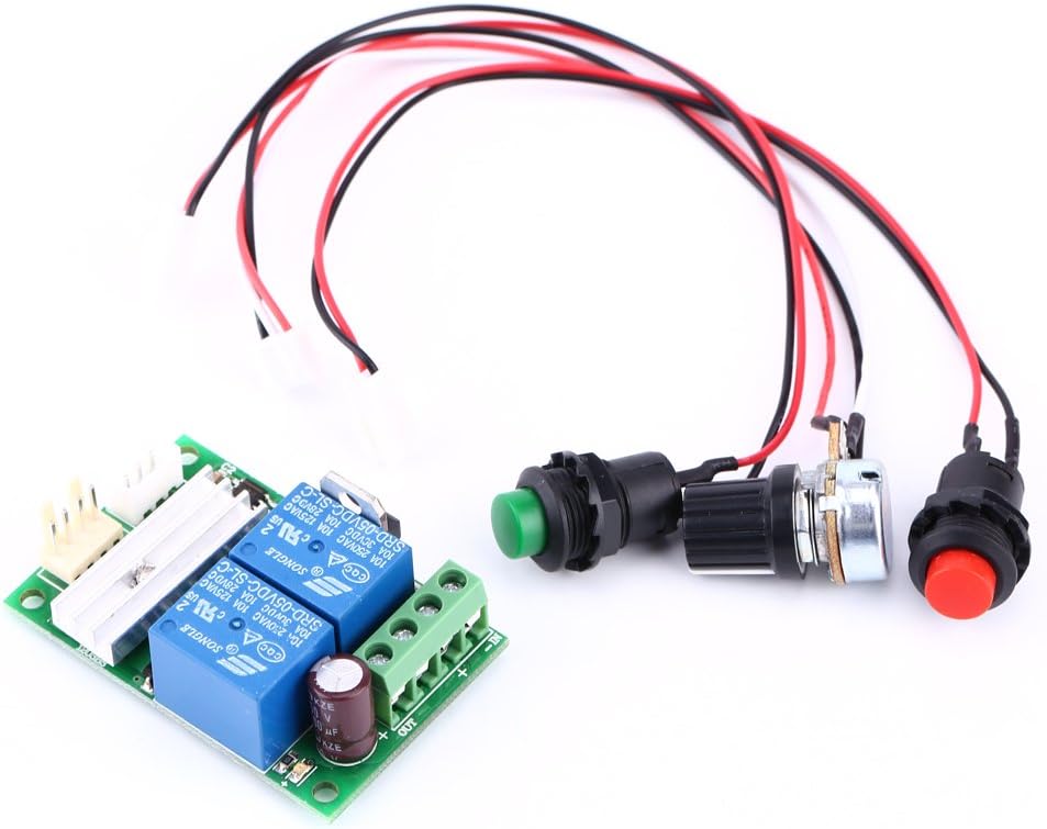 DC motor speed controller (PWM) changeover switch with DC speed control ...