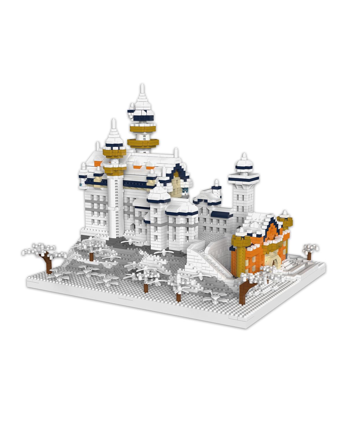 dOvOb Architecture New Swan Stone Castle Micro Mini Blocks Set ...