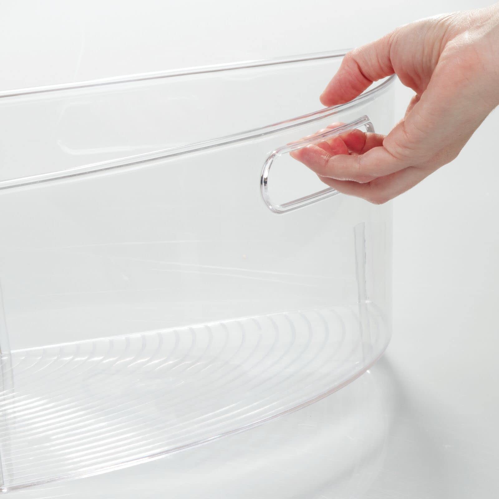 Mua mDesign Kitchen Cabinet Plastic Lazy Susan Storage Turntable ...