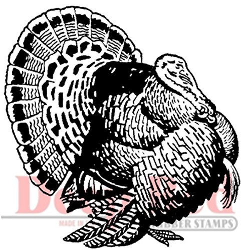 Turkey Rubber Stamps | Kritters in the Mailbox | Turkey Rubber Stamp