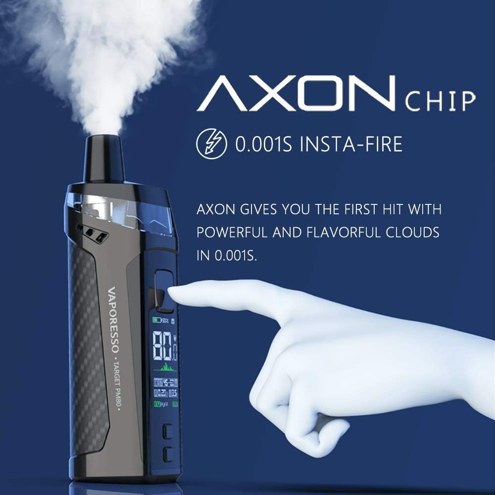 Vaporesso PM80 Pod Mod Kit (Black), Sub-Ohm 80W Starter Kit with ...