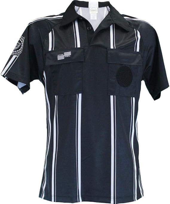 Amazon.com: Official Sports International Men's USSF Pro SS Referee ...