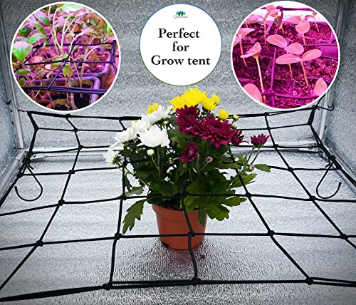 Trellis Netting 3x3 feet for Grow Tent 3 Pack (2x2, 2x4 feet ...