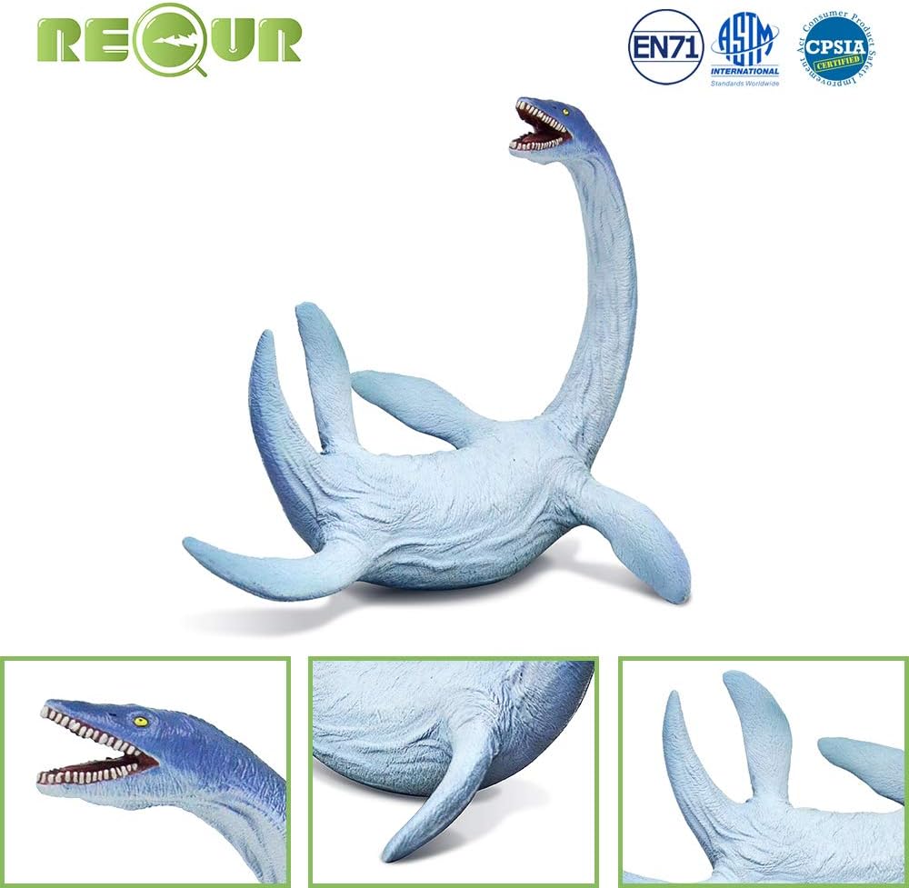RECUR Dinosaur Figure Toy Plesiosaurus , Prehistoric Animal Action ...