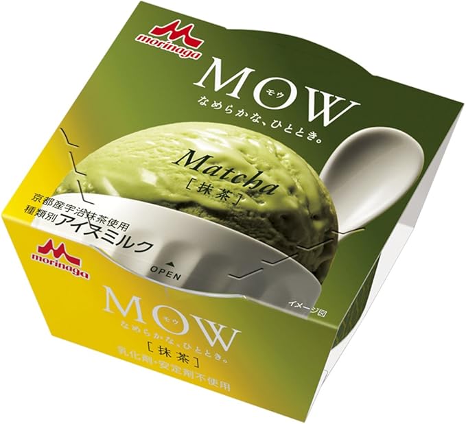 Amazon | 森永乳業 MOW抹茶 140ml×18個 | 森永乳業 | アイスクリーム 通販