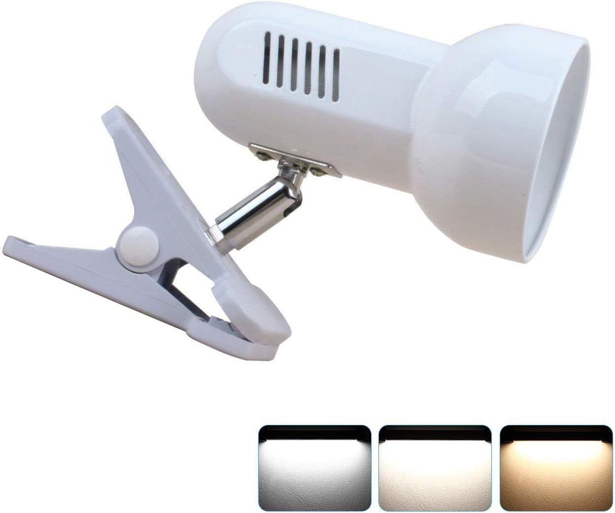 LED Clamp Work Lamp, 7W 360° Rotatable Head, Ultra Bright Work Bench ...