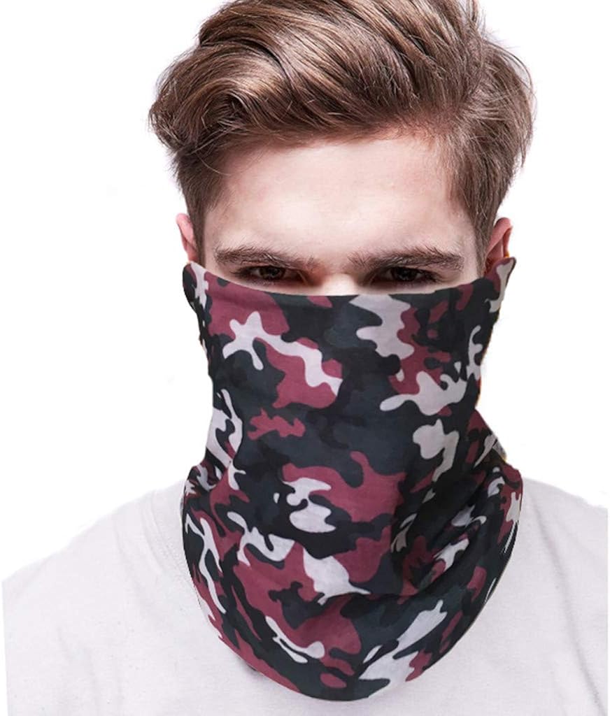 Moneycom Cycling Motorcycle Head Scarf Neck Warmer Face Mask Ski ...