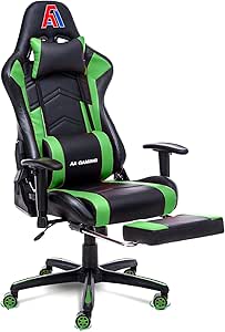 Amazon.com: AA Products Gaming Chair High Back Ergonomic Computer ...