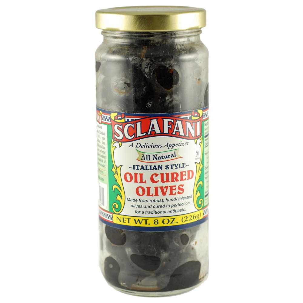 Amazon.com : Barral Black Cured Olives with Provencal Herbs 200 g ...