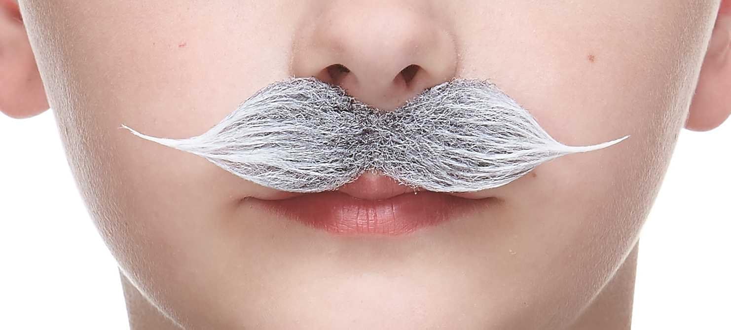 Amazon.com: Mustaches Fake Mustache, Self Adhesive, Novelty, Small ...