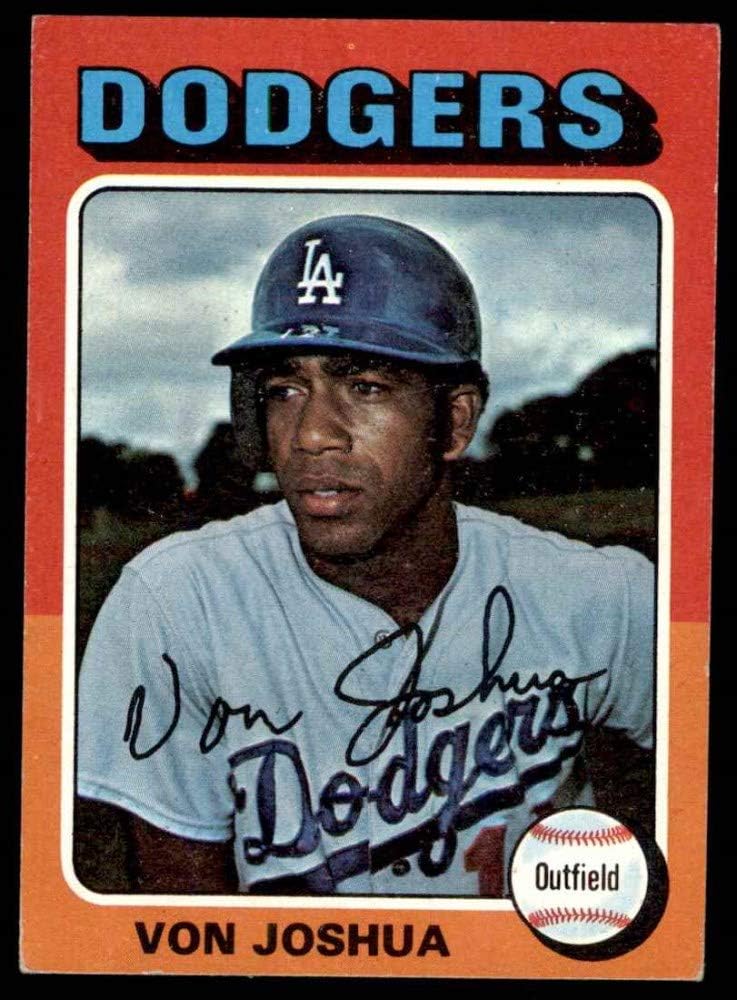 Amazon.com: 1975 Topps # 547 Von Joshua Los Angeles Dodgers (Baseball ...