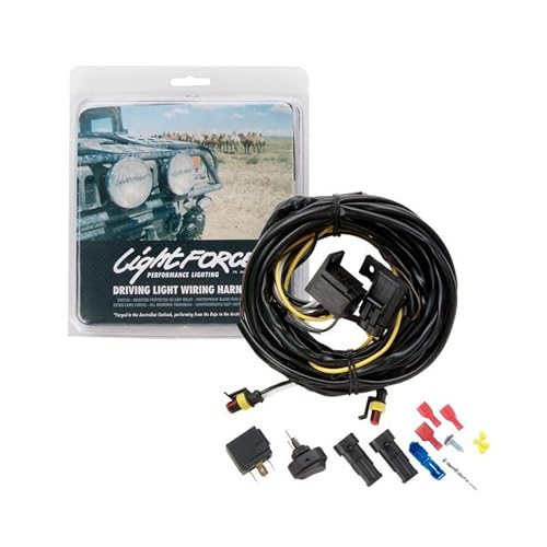 Lightforce LFDLH Complete Wiring Harness with Switch 12V Relay and ...