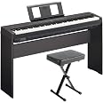Amazon.com: YAMAHA P45 88-Key Weighted Digital Piano Home Bundle With ...