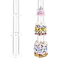Amazon.com : OAOLEER 3-Tiers Acrylic Scrunchie Holder Stand, Clear Hair ...