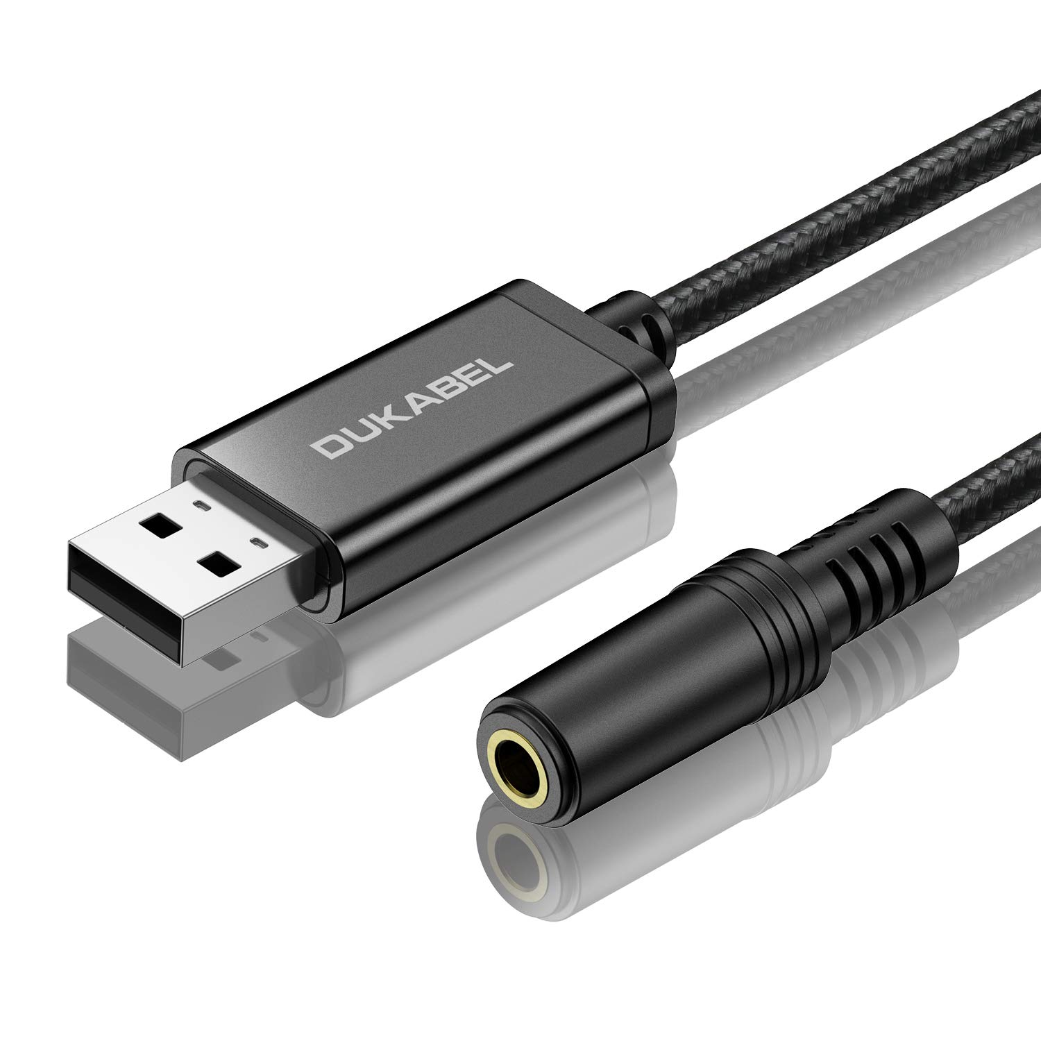 Mua USB to 3.5mm Jack Audio Adapter, 45 inch TRRS USB-A to Headphone ...